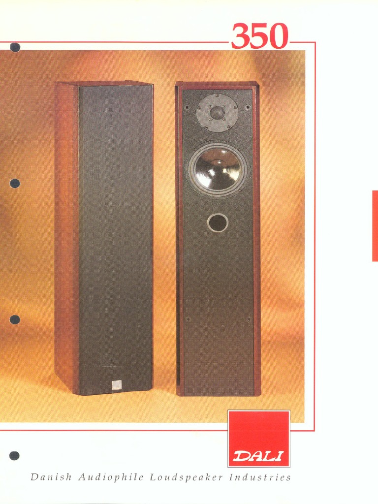 Dali 350 Brochure | PDF
