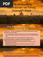 7 Sinaunang Kabihasnan NG Pangkapuluang Timog Silangang Asya | PDF