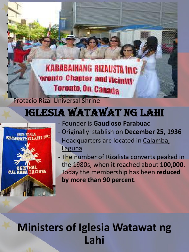 Overview of Rizalista Beliefs and Practices | PDF | Religion & Spirituality