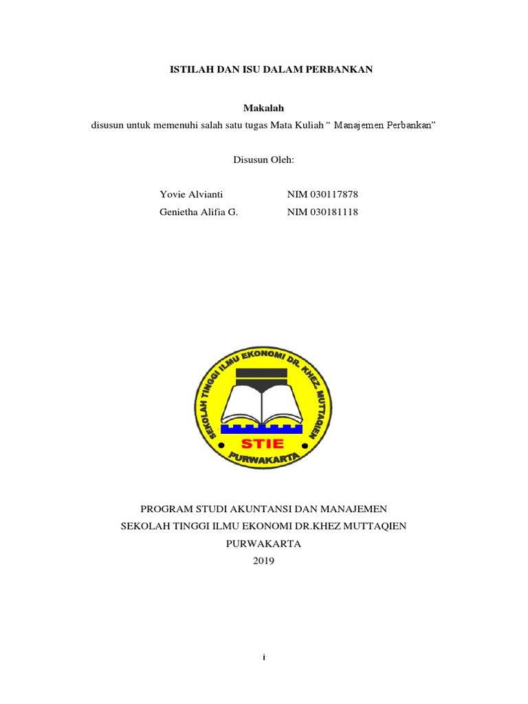 Istilah Dan Issue Dalam Perbankan | PDF Istilah Dan Issue Dalam Perbankan | PDF