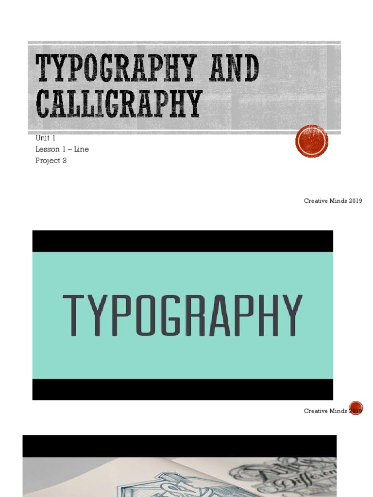 Typography and Calligraphy Radial Name | PDF
