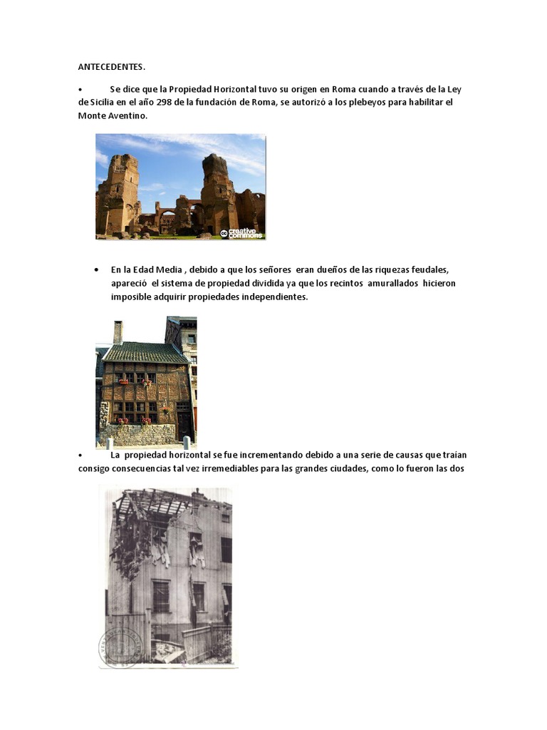 1ANTECEDENTES | PDF | Propiedad | Roma antigua