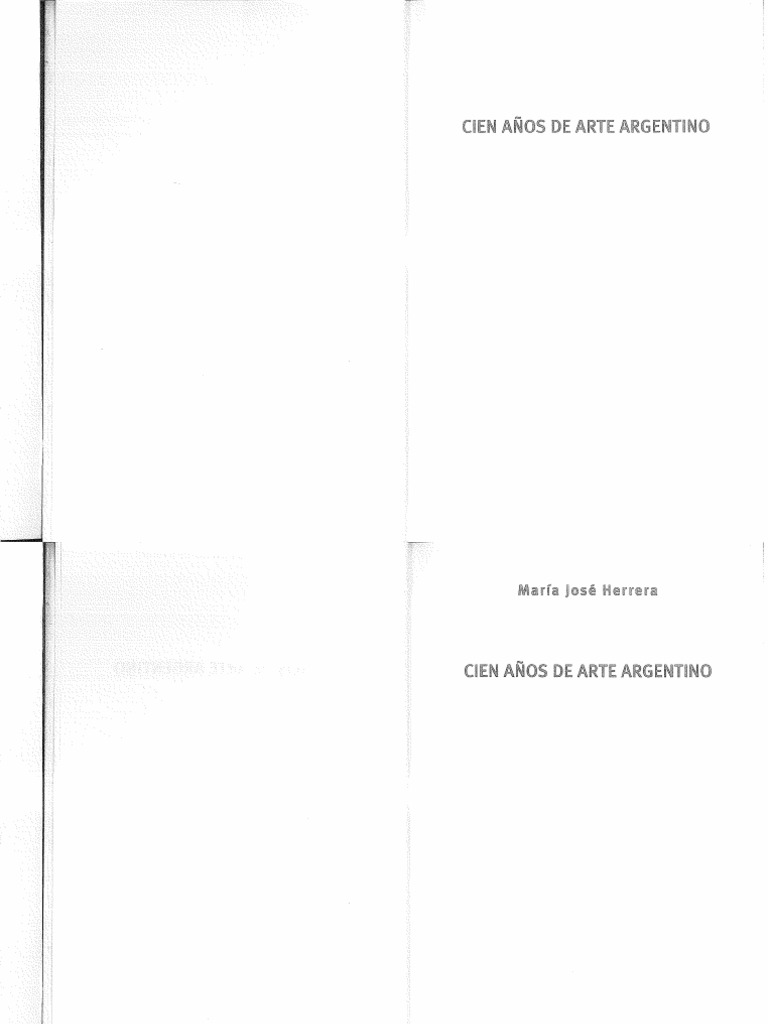 Maria Jose Herrera 100 Años de Arte Argentino PDF | PDF