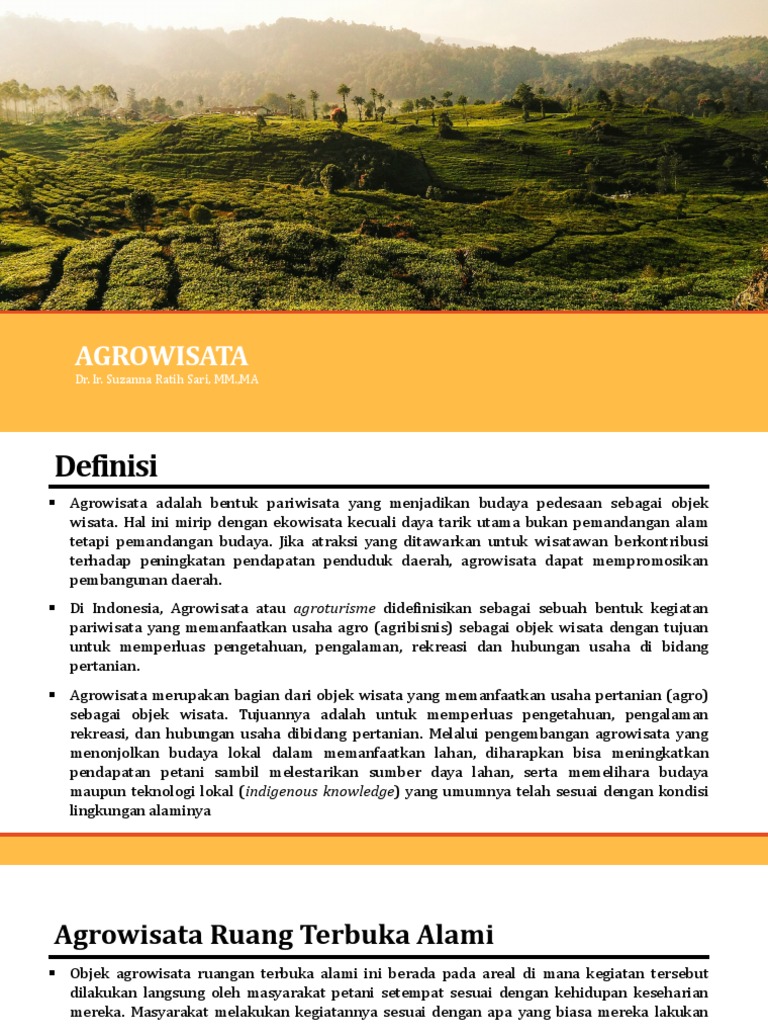 AGROWISATA | PDF