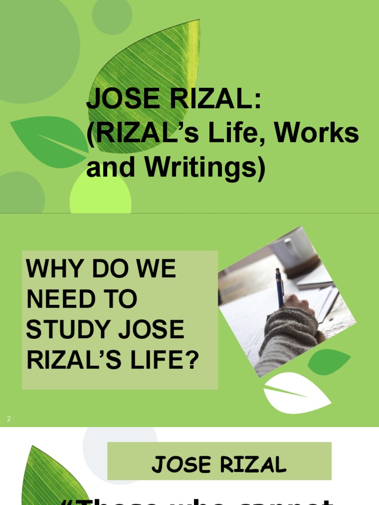 Rizal Chapter 1 | PDF