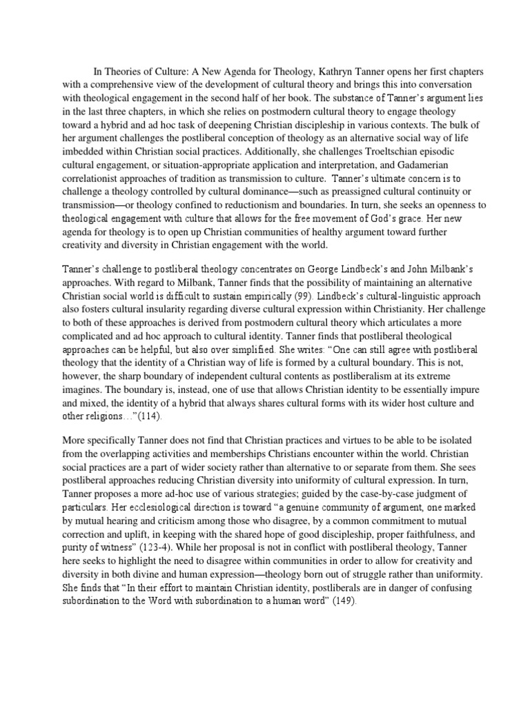 Theories of Culture | PDF | Anthropology | Postmodernism