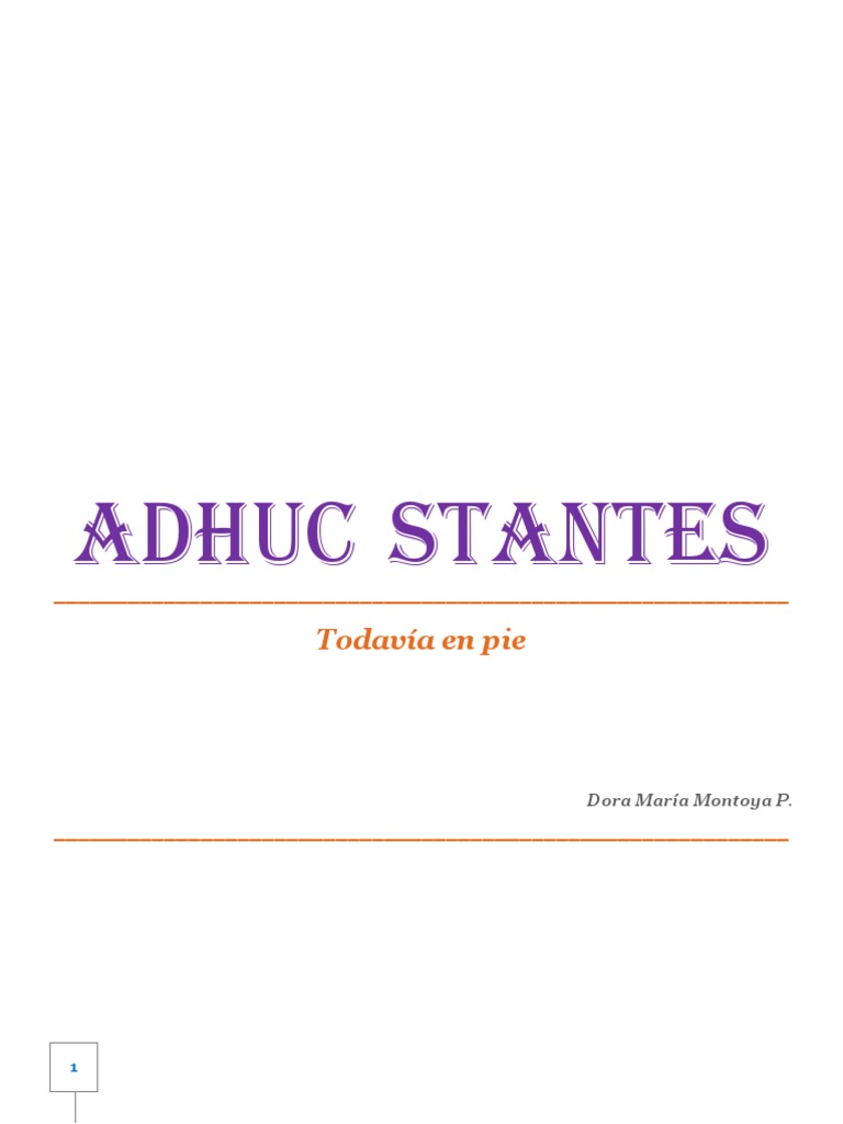 Adhuc Stantes | PDF | Religión y creencia