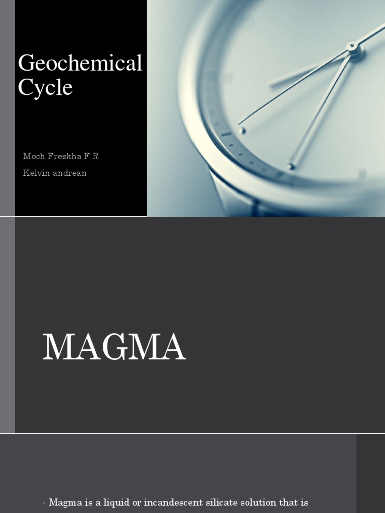 Geochemical Cycle | PDF | Magma | Rock (Geology)