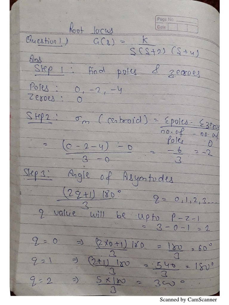 Root Locus | PDF