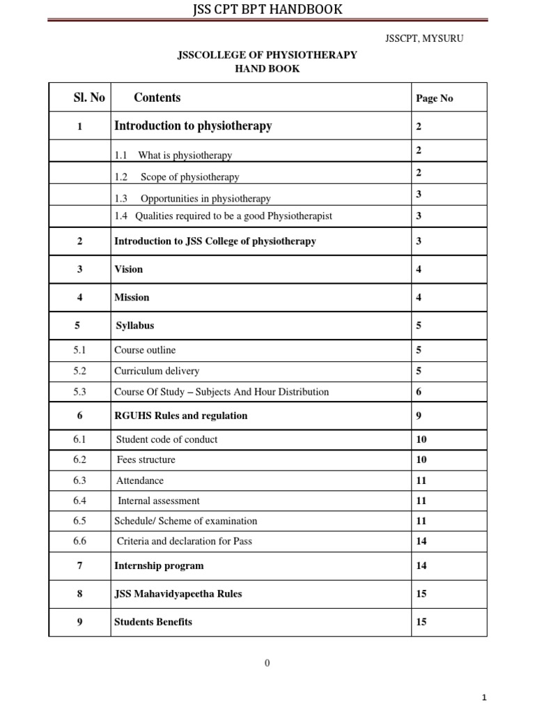 BPT Hand Book PDF | PDF | Physical Therapy | Pharmacology