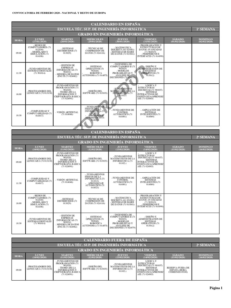 Calendario Exámenes UNED | PDF | Ciencias de la Computación ... Calendario Exámenes UNED | PDF | Ciencias de la Computación ...