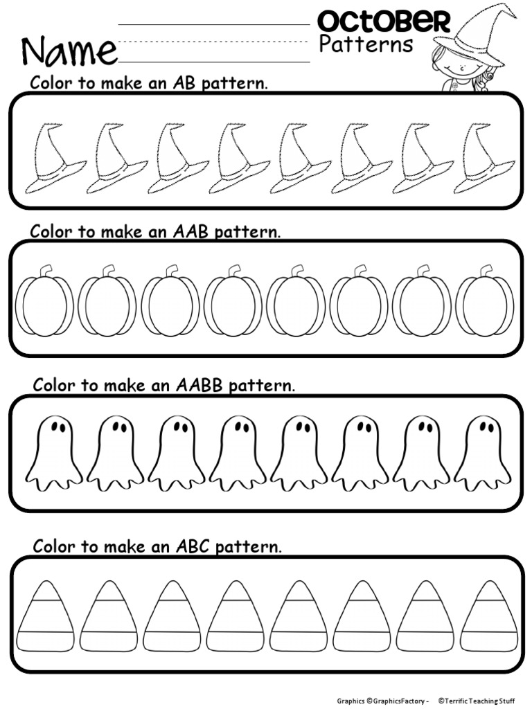 October Patterns For Form | PDF