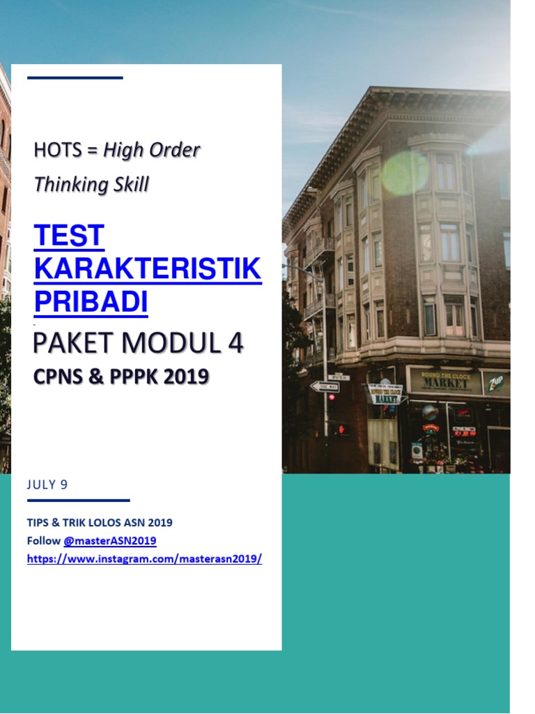 Paket Modul 4 Hots TKP | PDF
