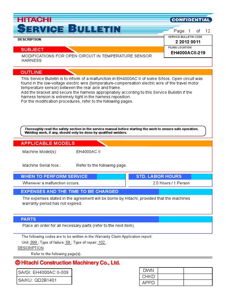 EH4000AC II Temperature Sensor Modifications | PDF | Nut (Hardware ...