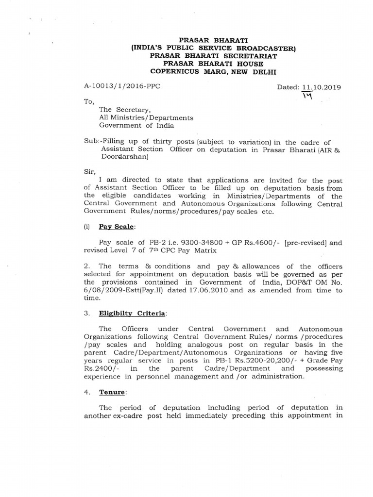 Prasar Bharati (India'S Public Service Broadcaster) Prasar Bharati ...