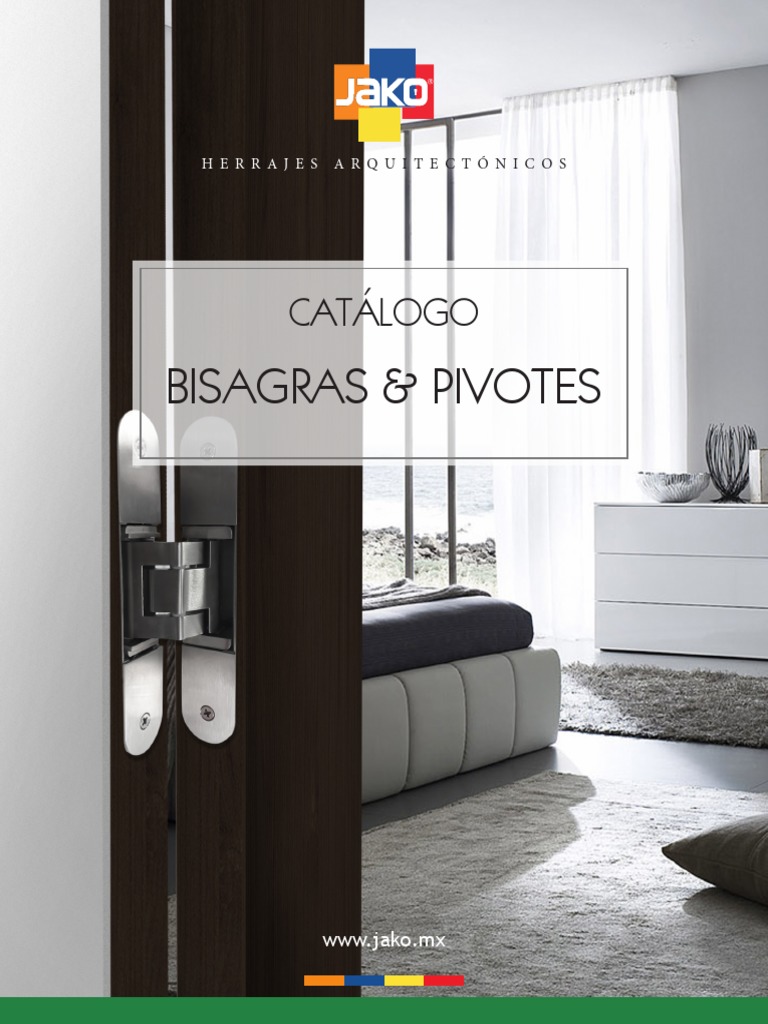 Catálogo de Herrajes Arquitectónicos Jako | PDF | Tornillo | México