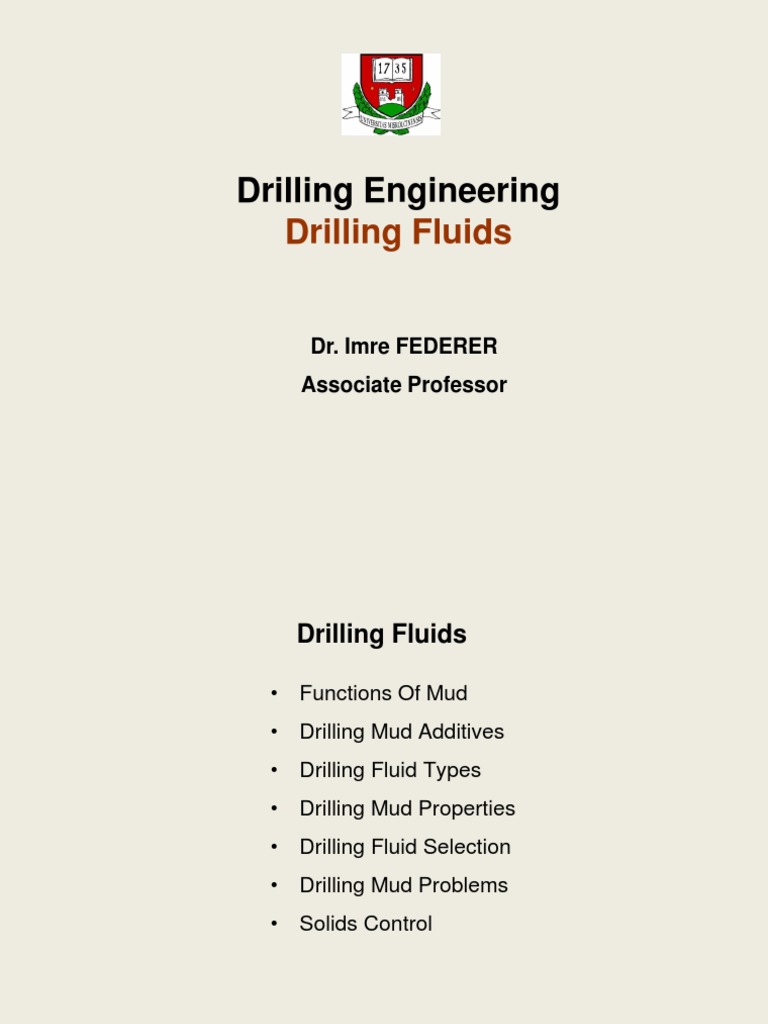 Drilling Engineering Mud | PDF | Casing (Borehole) | Shear Stress