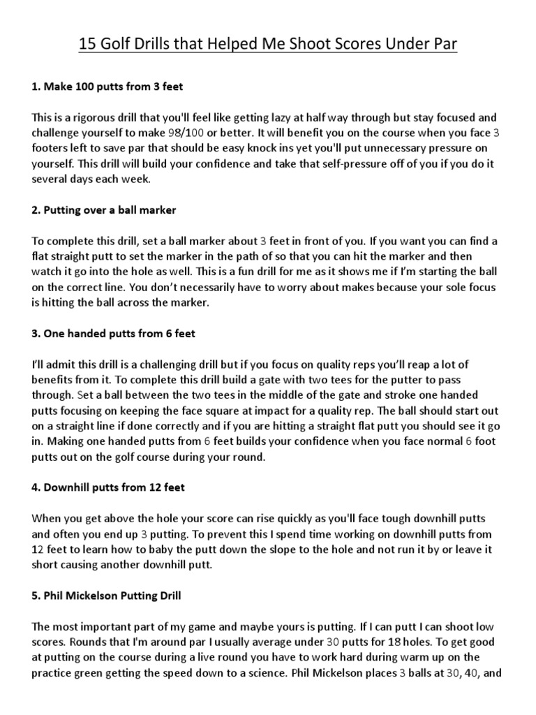 Documents About | PDF | Golf Course | Golf Stroke Mechanics