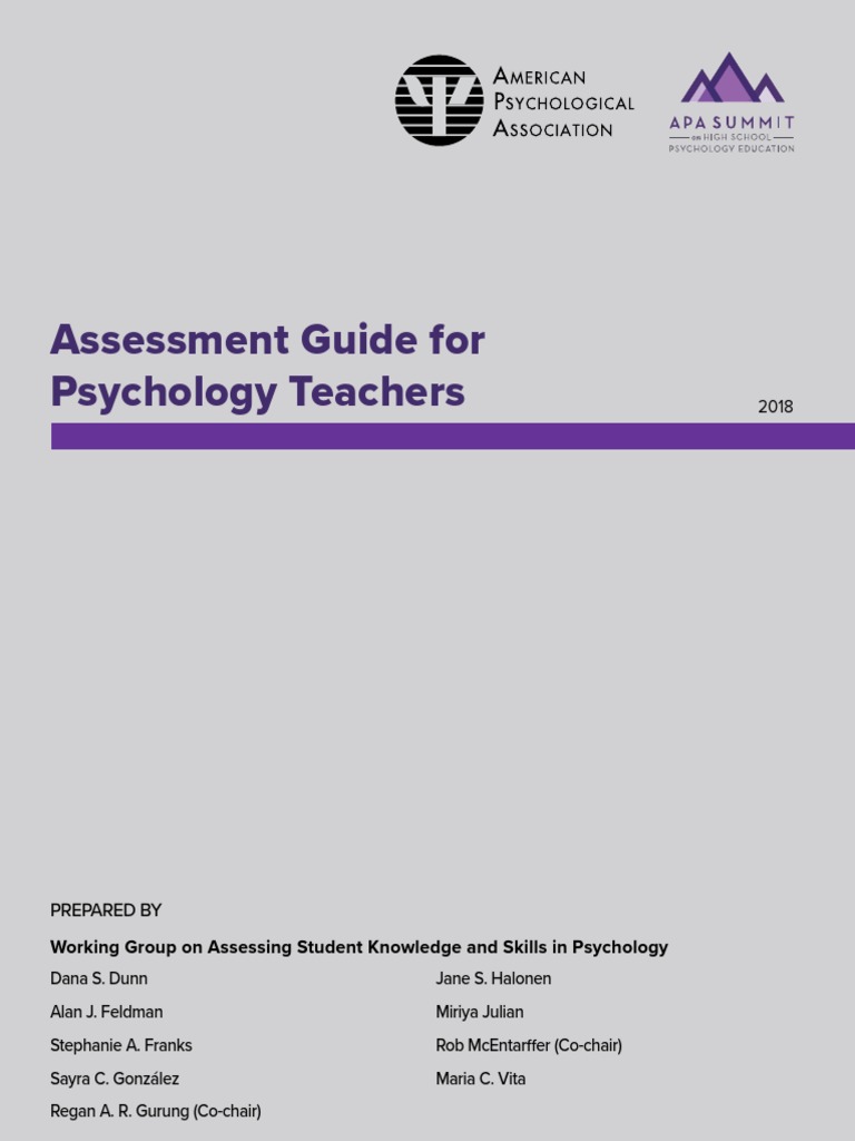 Assessment Guide PDF | PDF | Educational Assessment | Rubric (Academic)