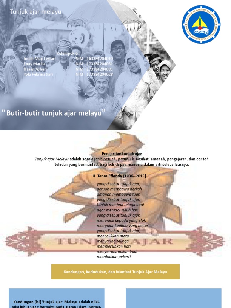 Butir Butir Tunjuk Ajara Melayu | PDF