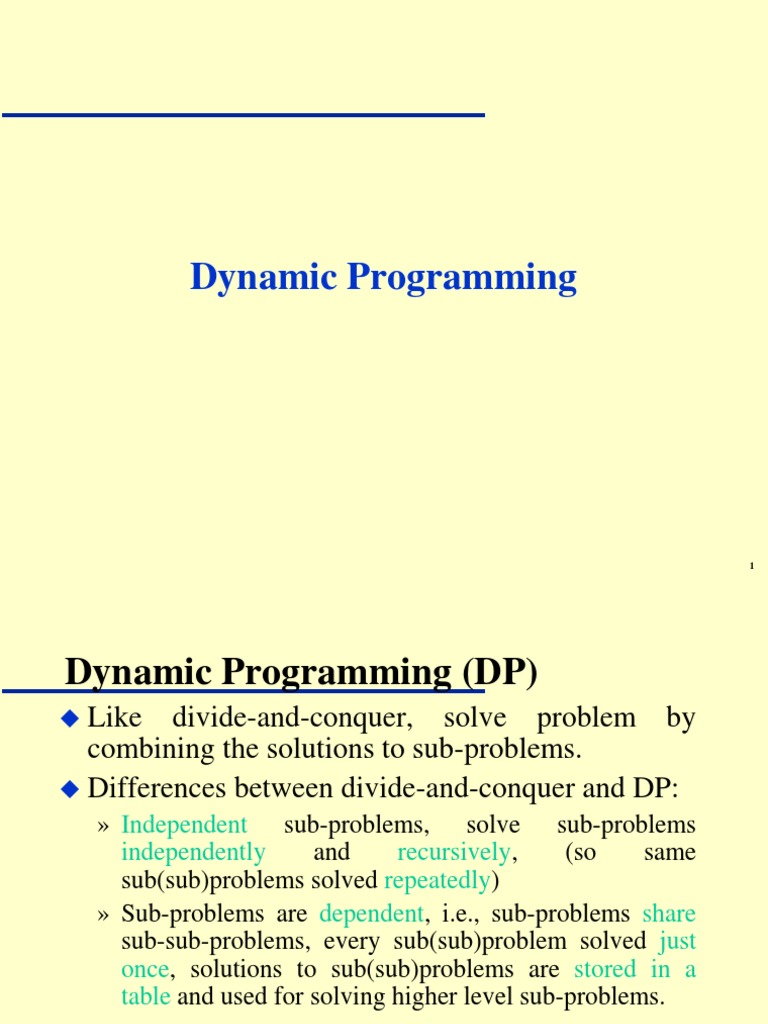 0-1 Knapsack Problem | PDF | Dynamic Programming | Mathematical ...