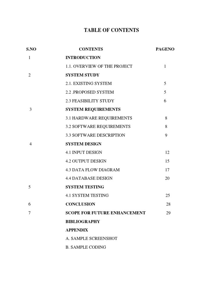 Project System Design and Analysis Guide | PDF