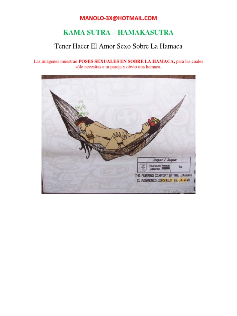 Hamakasutra Sexo en La Hamaca PDF | PDF