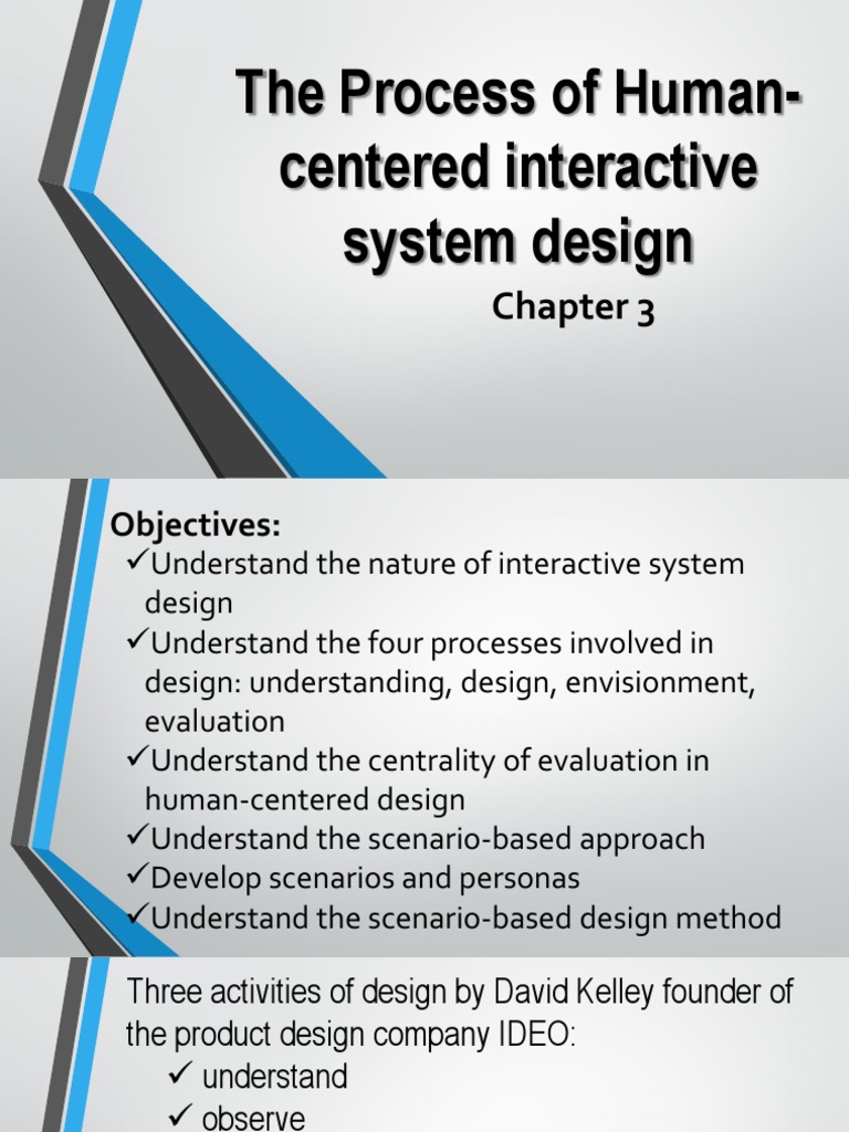 The Process of Human-Centered Interactive System Design | PDF | Conceptual Model | System