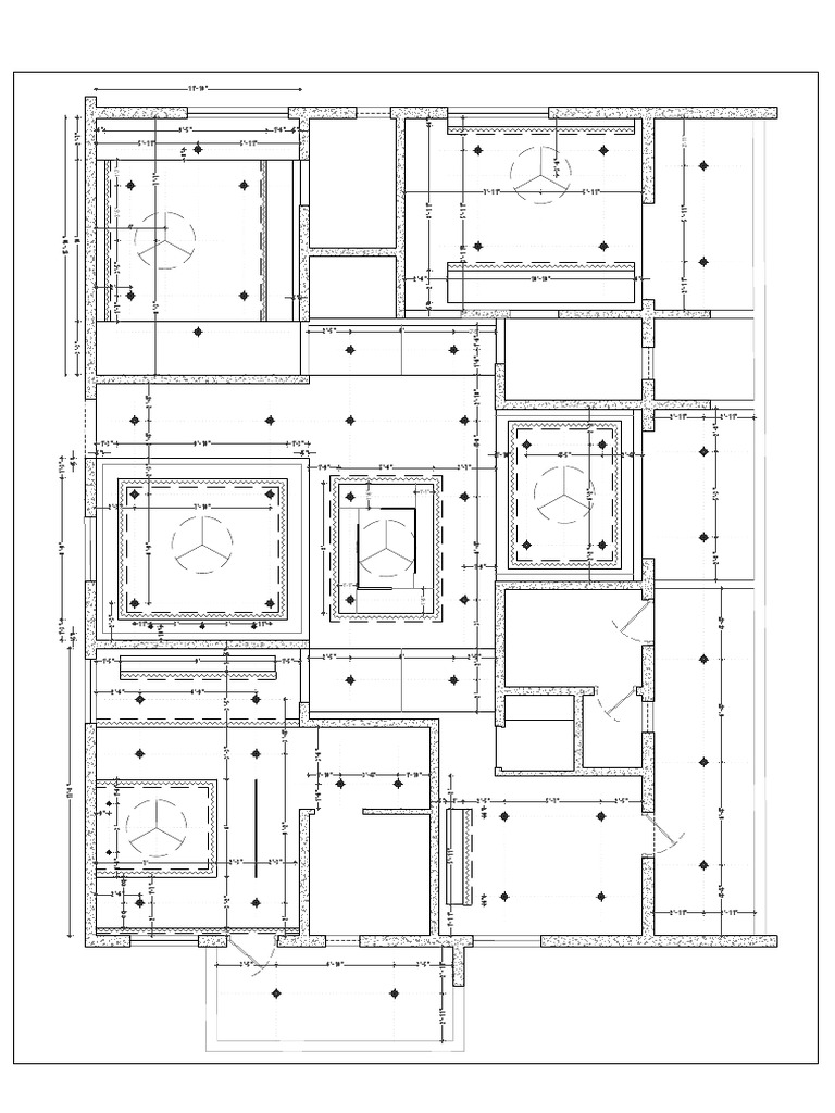 False Ceiling & Lighting Layout | PDF