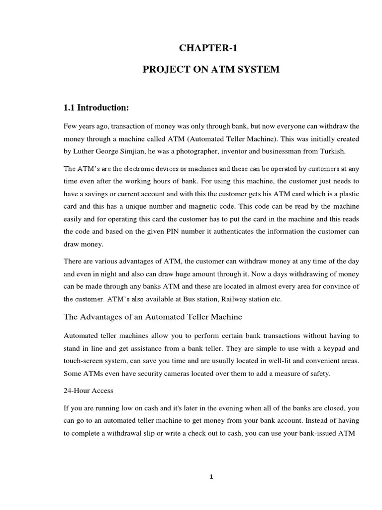 Atm | PDF | Automated Teller Machine | Python (Programming Language)