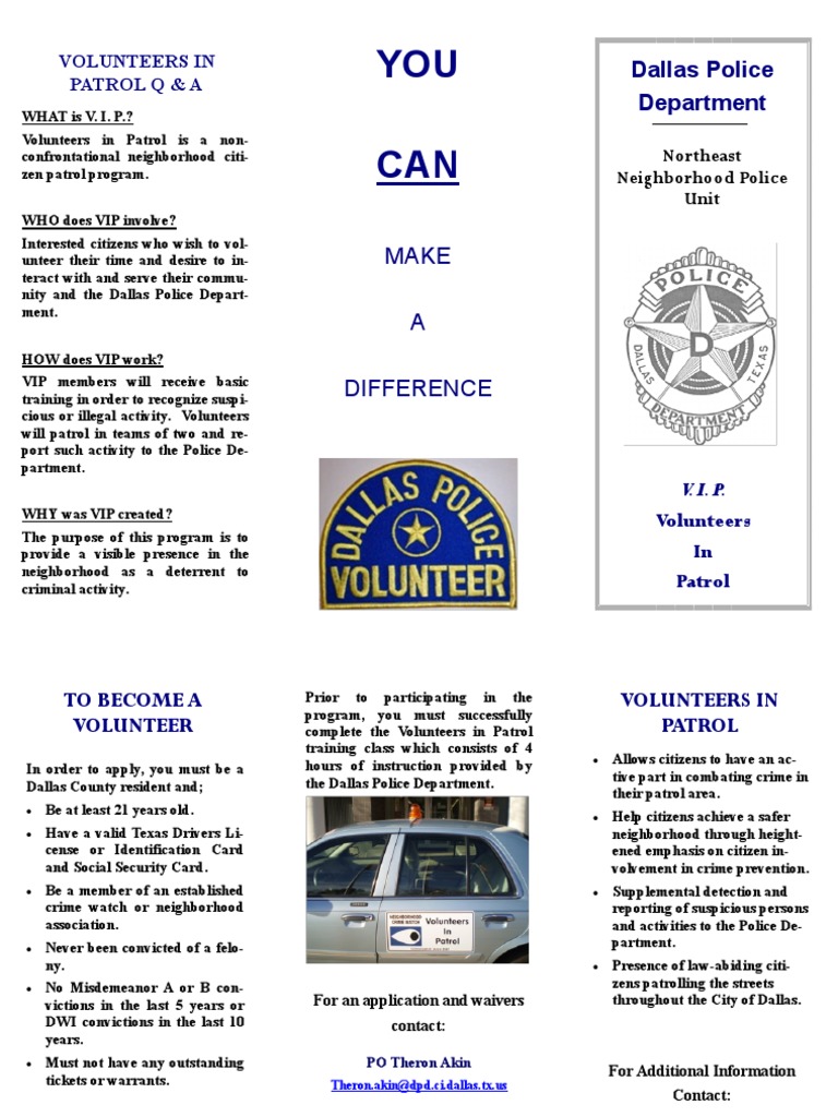 VIP Brochure | PDF | Legal Action | Police