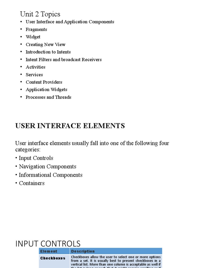 Android Basic Terms | PDF | Android (Operating System) | File System