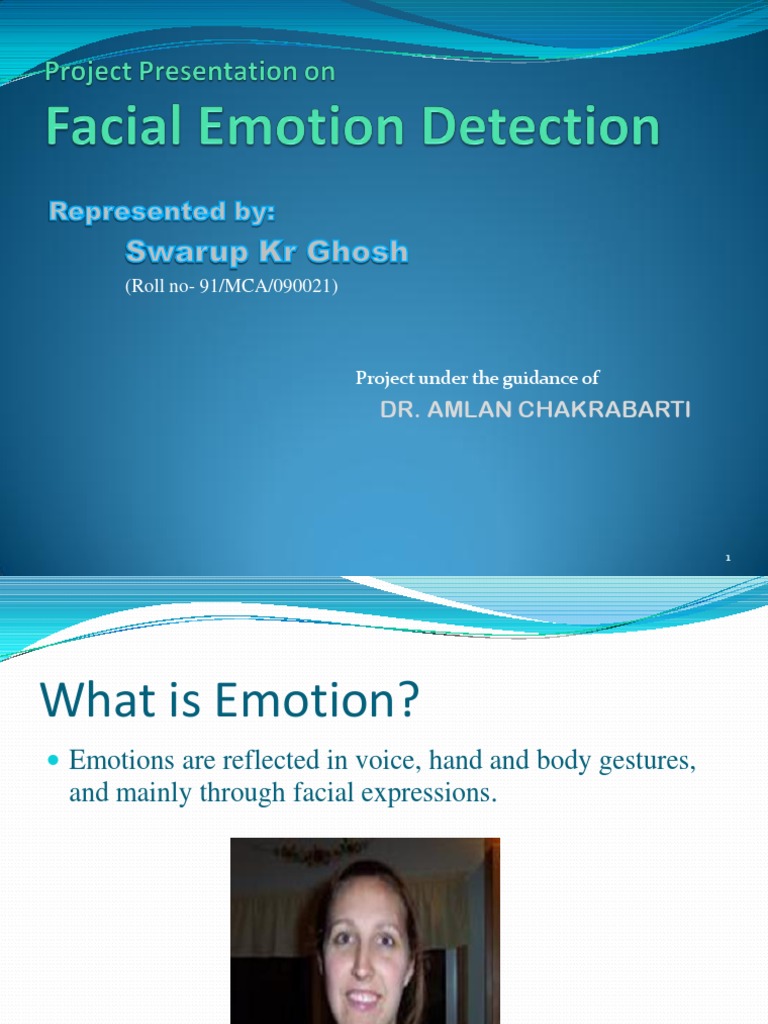 Final Facial Emotion Detection PPT PDF | PDF | Standard Deviation ...
