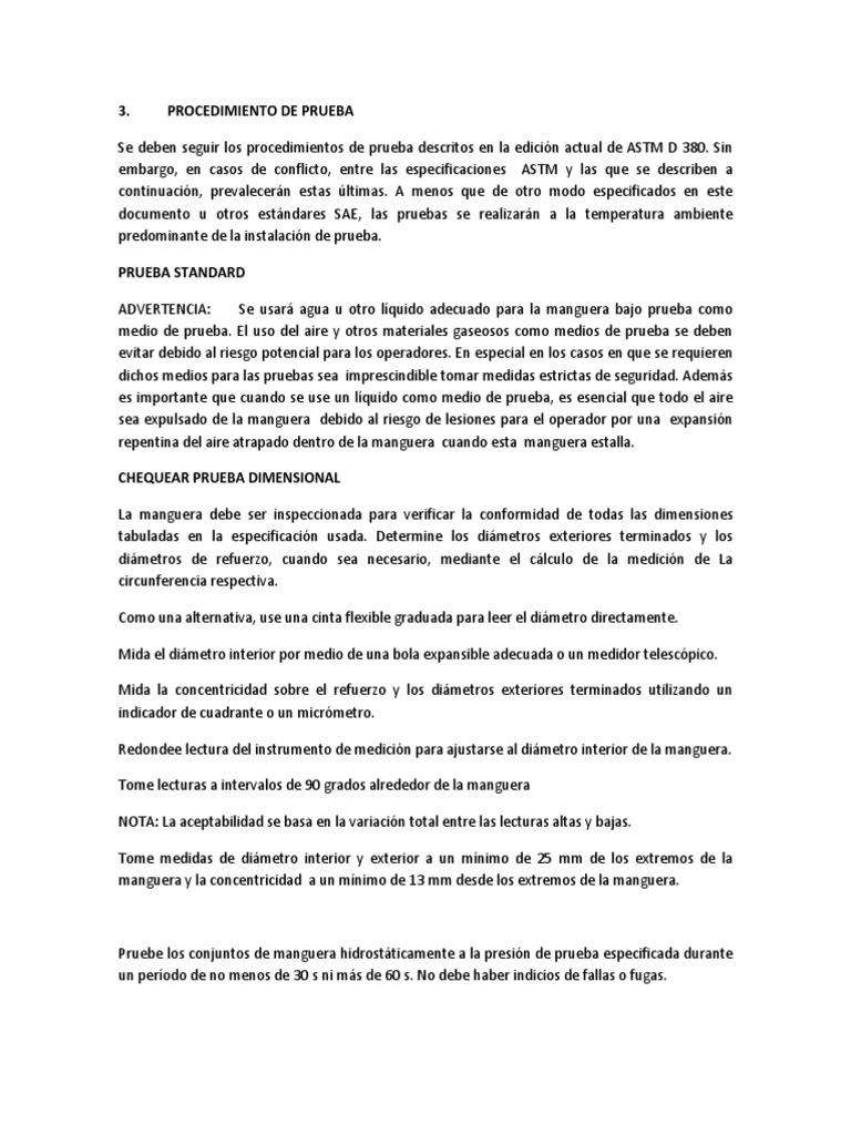 Traduccion de Norma Sae j343, Revision Agosto 2010 | PDF