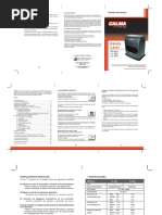 Manual de Aire Acondicionado ANWO | PDF | Control remoto | Batería ...