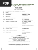 2019 Basketball Tournament - Program | PDF