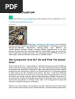 SAP MM Tables - An Overview | PDF | Inventory | Logistics