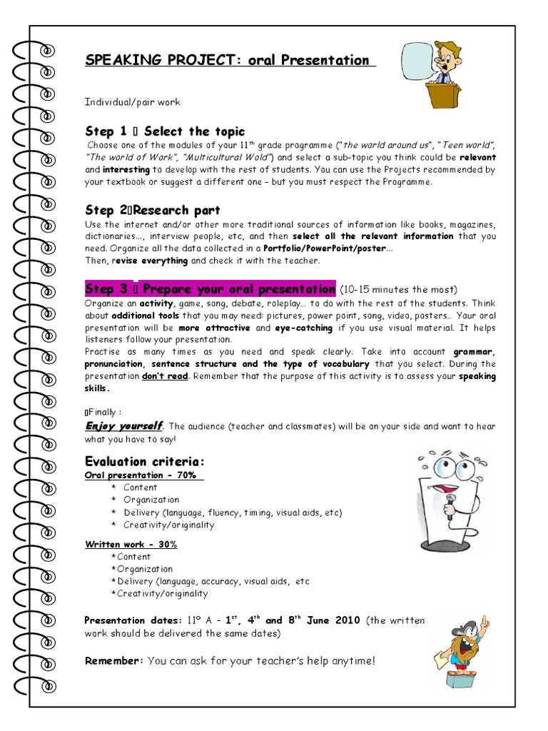 Oral Presentation Tips | PDF