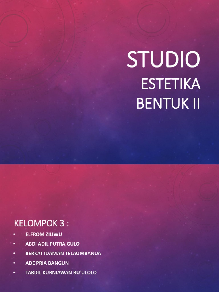 Prinsip Penataan Arsitektur Estetika | PDF