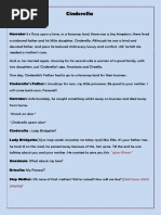 Cinderella Play Script for Kids | PDF | Cinderella
