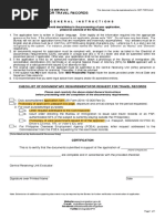 Travel Records Certification Request Form | PDF | Identity Document ...