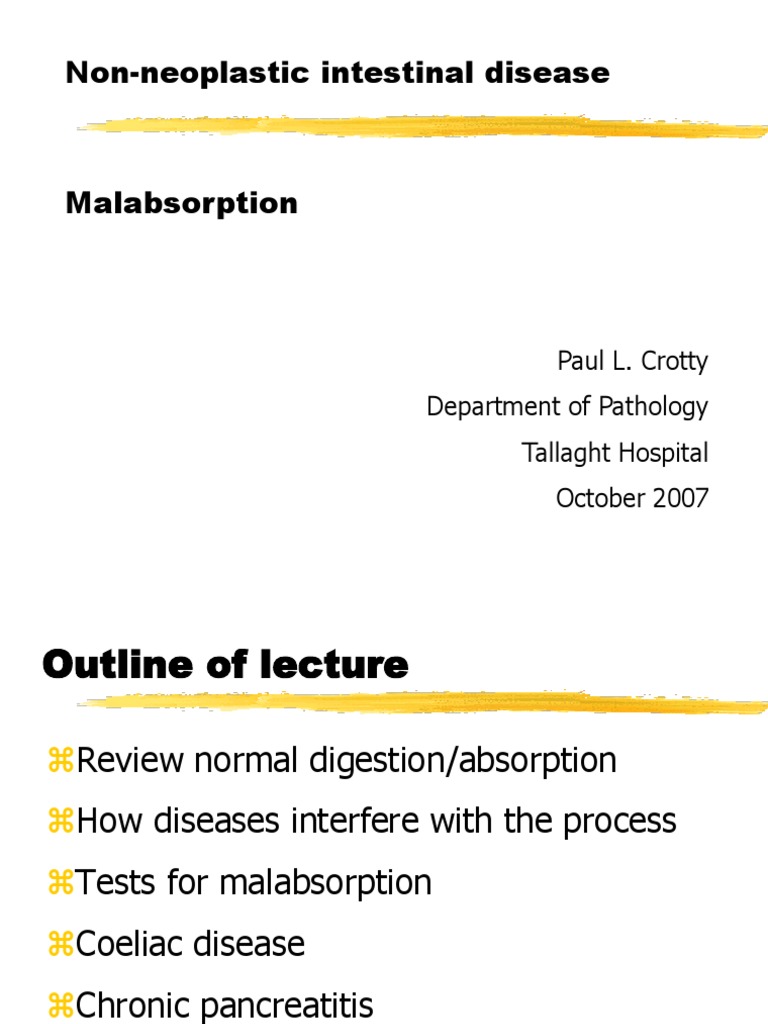 Malabsorpsi | PDF | Coeliac Disease | Pancreas