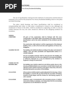 Sample Construction Specifications | PDF | Framing (Construction ...