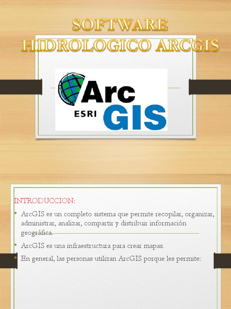 Presentación de Argis | PDF | Sistema de información geográfica | Mapa
