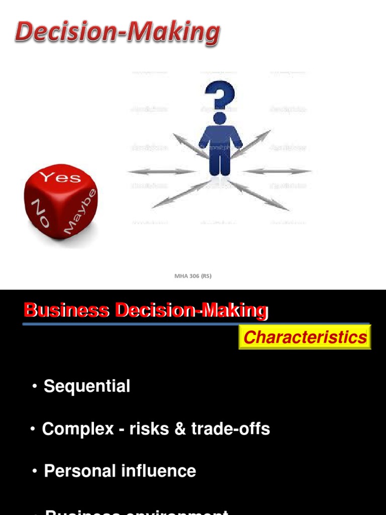 Decision Making | PDF | Decision Making | Methodology