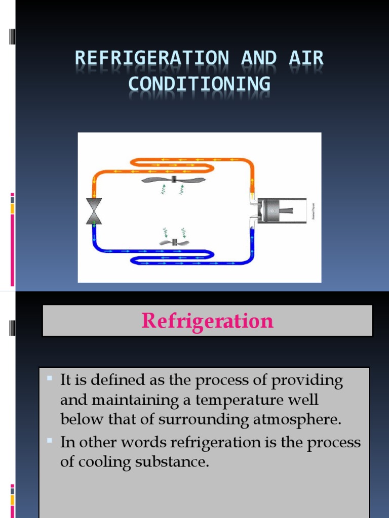 Refrigeration and Air Conditioning | PDF | Air Conditioning | Refrigerator