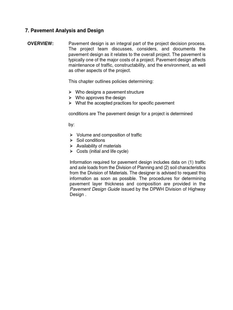 Pavement Analysis and Design: Overview | PDF | Road Surface | Road