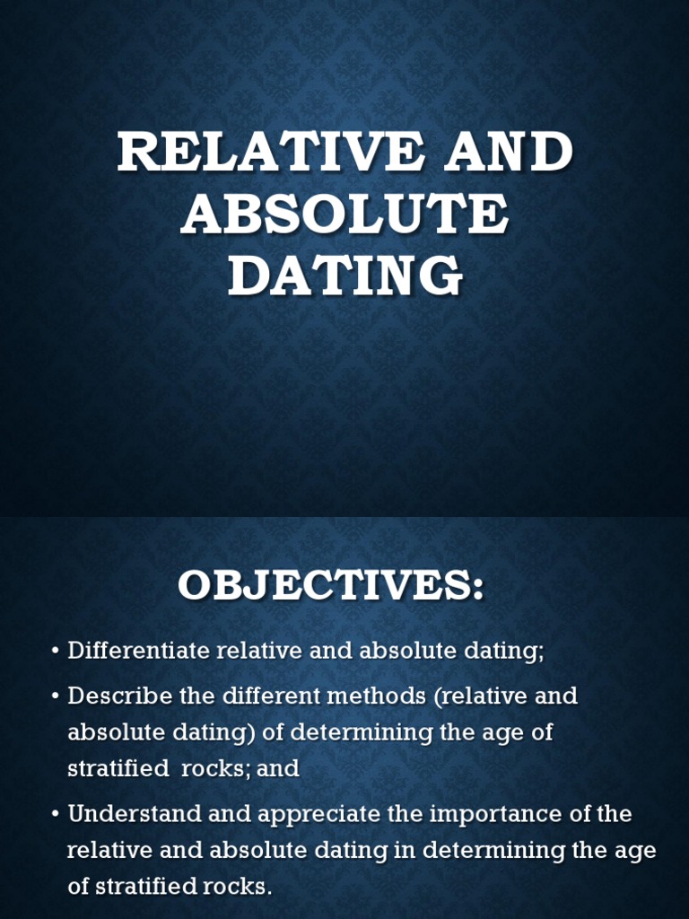 Relative and Absolute Dating | PDF | Geologic Time Scale | Geology