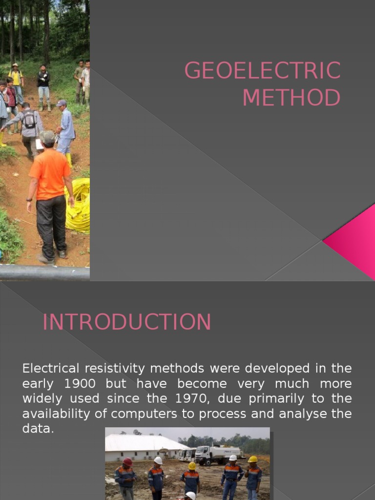 Geolistrik Method | PDF | Electrical Resistivity And Conductivity ...