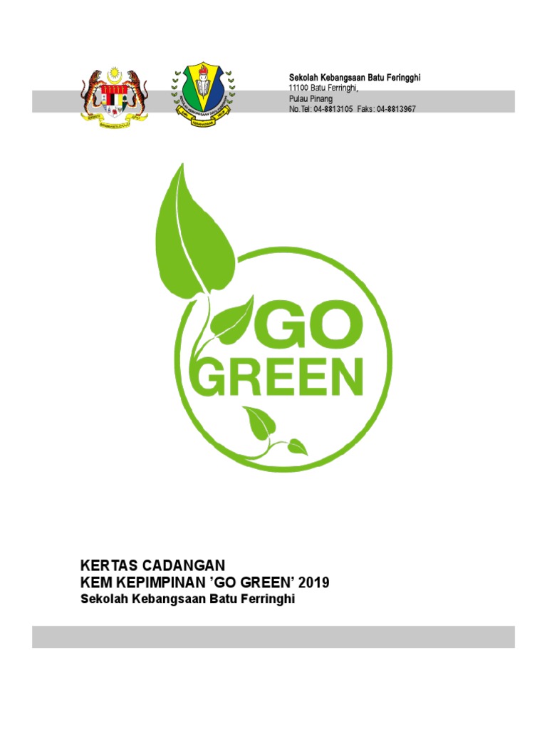 Proposal Go Green Workshop | PDF
